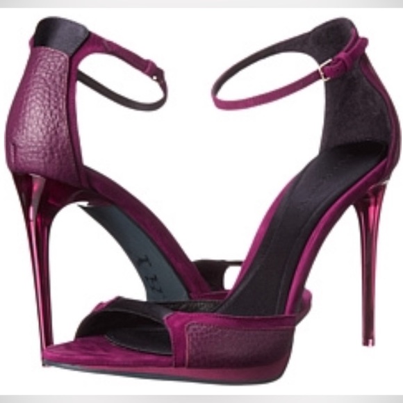 Burberry | Shoes | Burberry Larkspur Heel In Berry | Poshmark